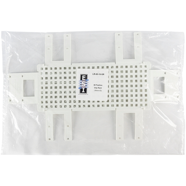 60 Position Polypropylene Large No-Wire Grip Rack