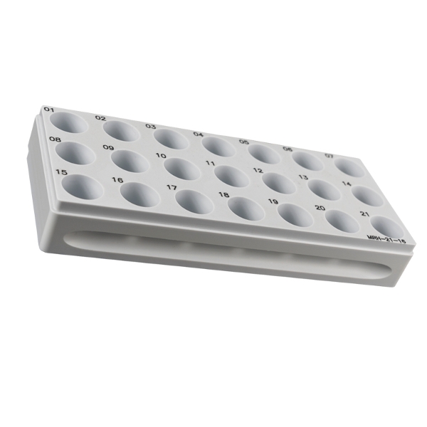 21 Position CPVC Micro Sample Rack - 16 mm OD Tall Version