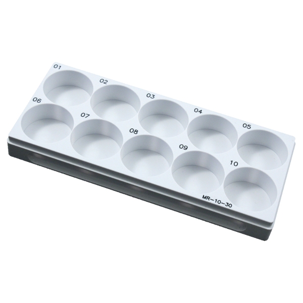 10 Position CPVC Micro Sample Rack - 30 mm OD