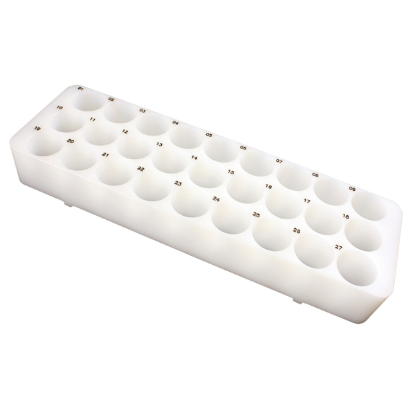 27 Position Super Sample Rack - 31 mm OD