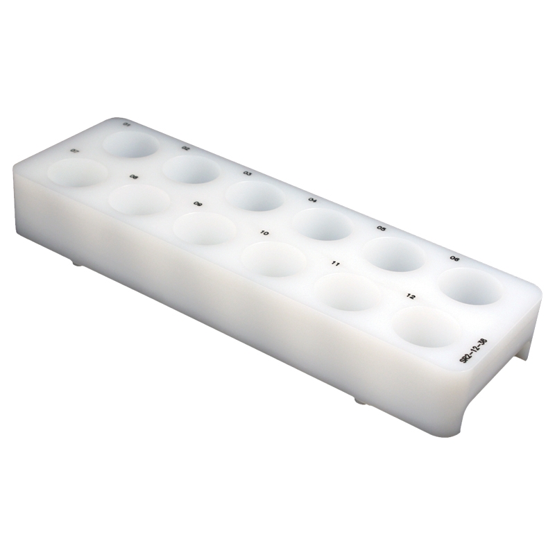 12 Position Super Sample Rack - 38 mm OD