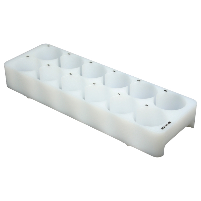 12 Position Super Sample Rack - 50 mm OD