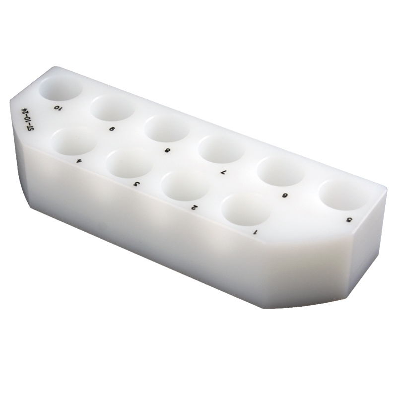 UHMW 10 Position Standards Rack - 24 mm OD