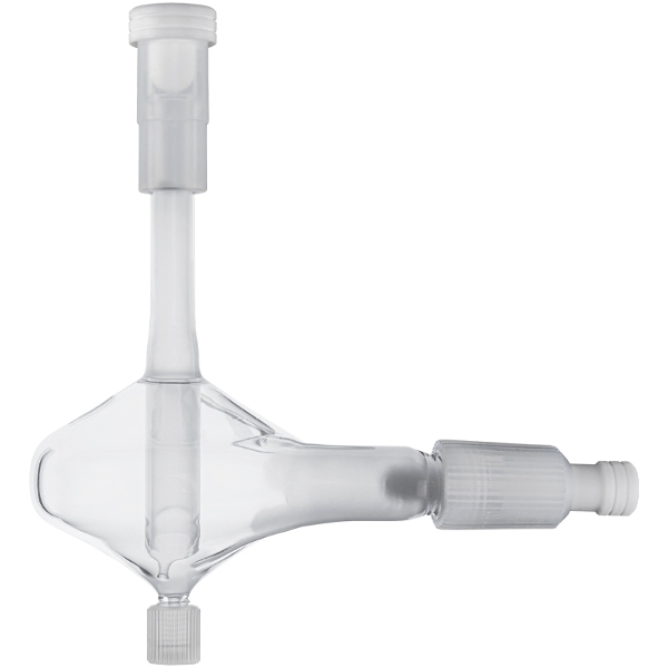 Quartz O-ring Free Baffled Cyclonic Spray Chamber 8 mm PFA Adapter for ...
