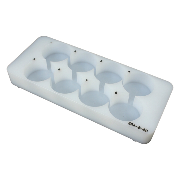 8 Position Super Sample Rack - 50 mm OD