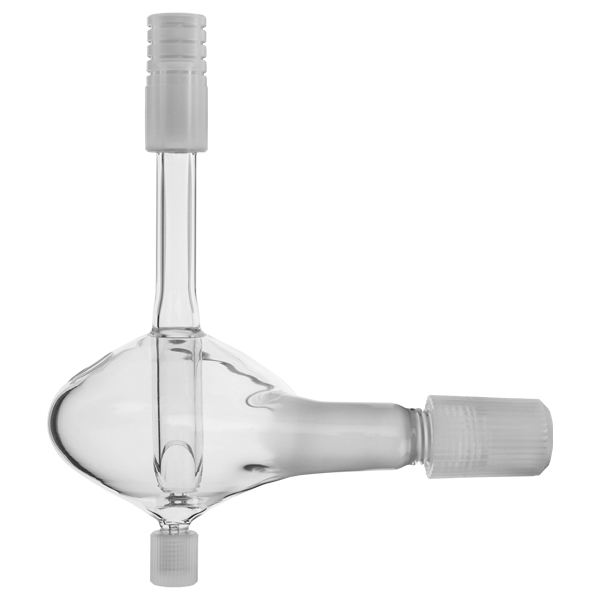 Quartz PressFit Double-Pass Baffled Spray Chamber for Agilent ICP - C3Q-65