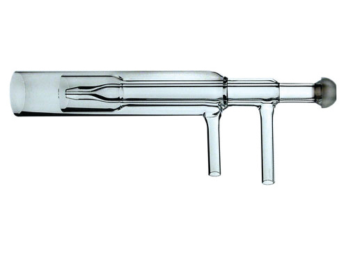 Quartz Torch, Radial, Type D, 0.8mm Injector - ML195008